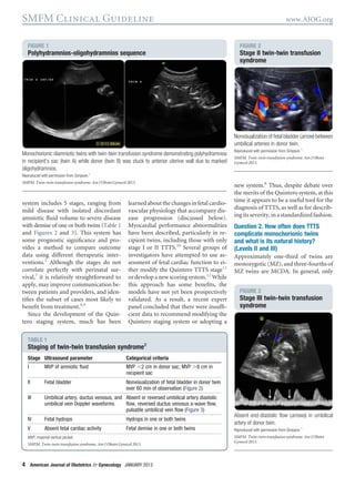 Twin-twin transfusion syndrome | PDF