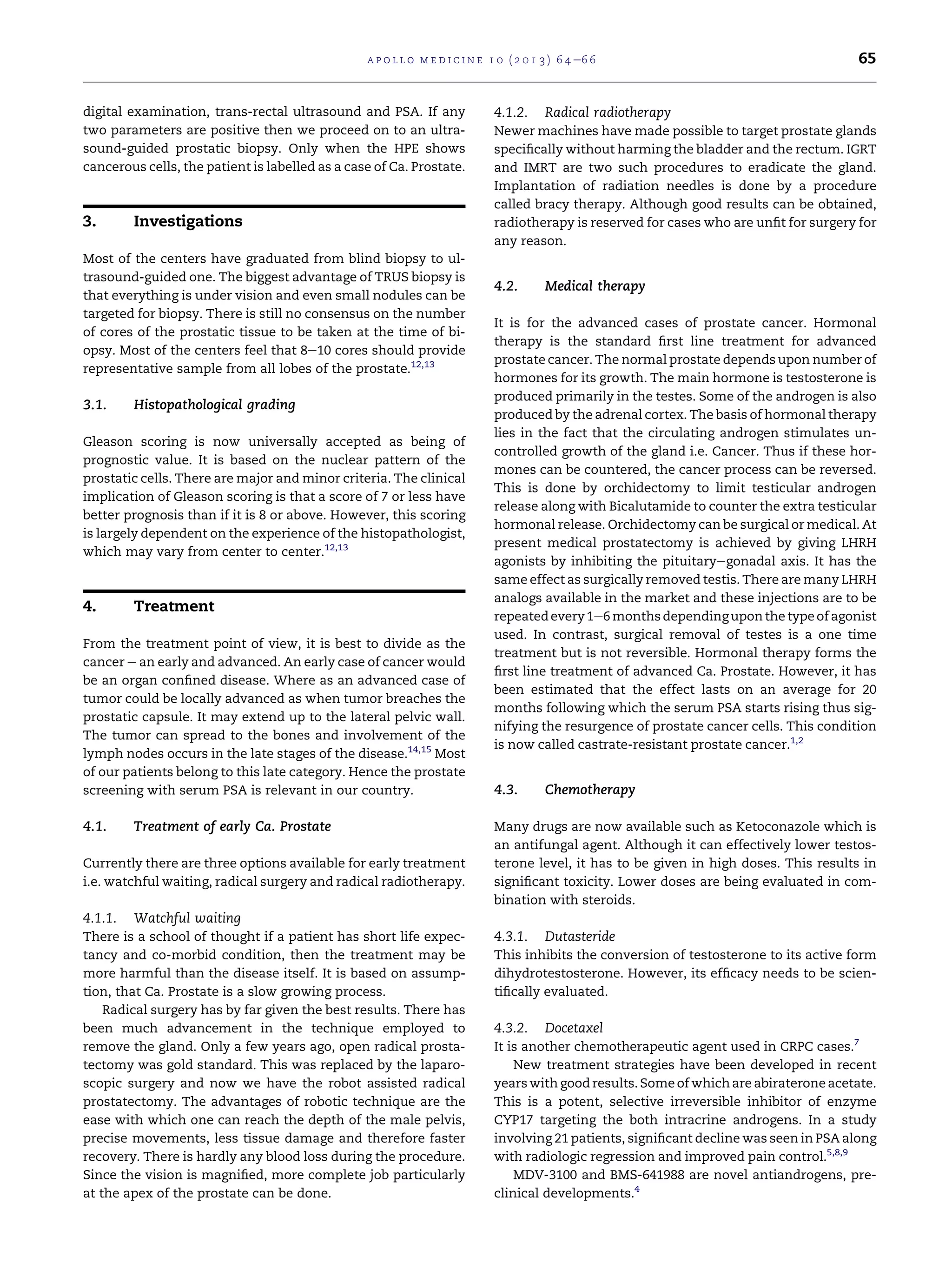 Carcinoma of Prostate | PDF