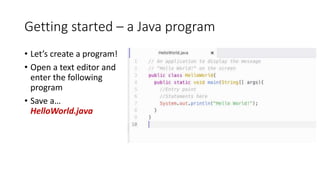 Pi j1.1 what-is-java | PPT