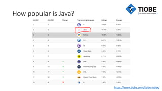 Pi j1.1 what-is-java | PPT