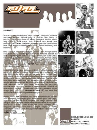 Pijar Band Profil | PPTX