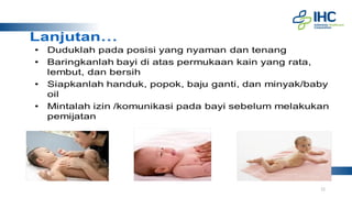 powerpoint tentang materi pijat bayi rppb | PPT