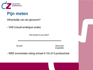 Pijn en Pijnbehandeling op SEH | PPTX