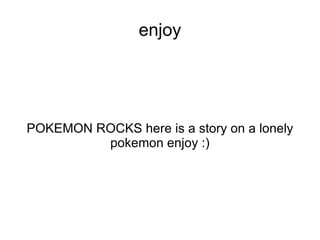 Pokemon Love Poem Text