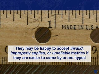 Library support for metrics: What can and should we do? | PPT