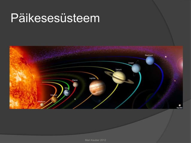 Päikesesüsteem ja planeet Maa | PPT
