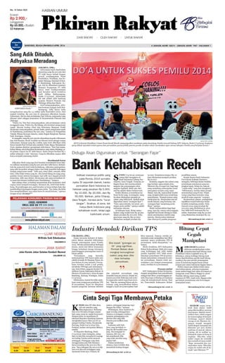 Pikiran Rakyat 8 Maret 2014 | PDF
