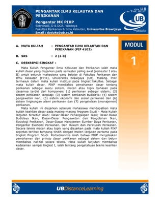 Pikp modul01-pengantar mk | PDF