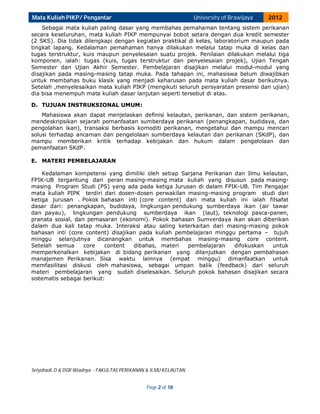 Pikp modul01-pengantar mk | PDF
