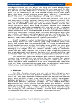 Pikp modul02-fisheries system ho | PDF