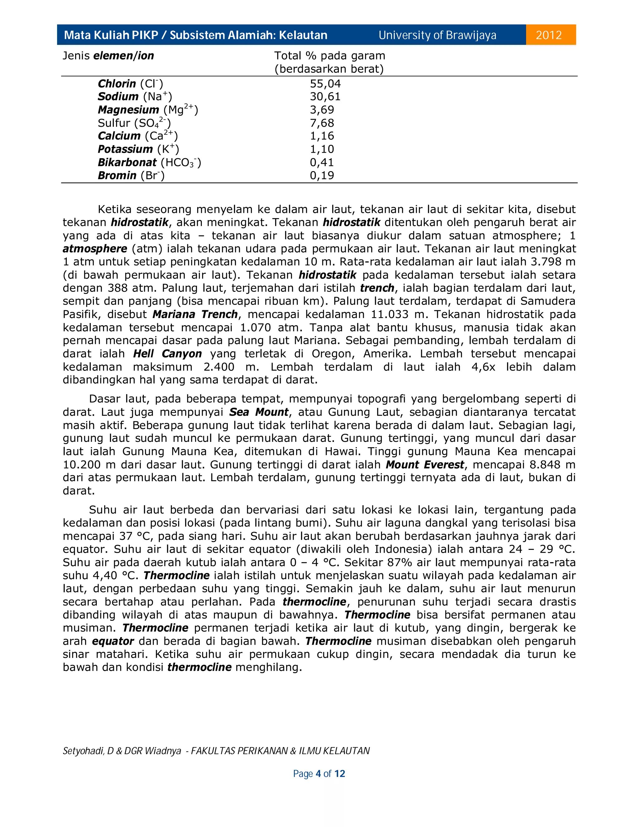 Pikp modul03-subsistem kelautan marines- | PDF