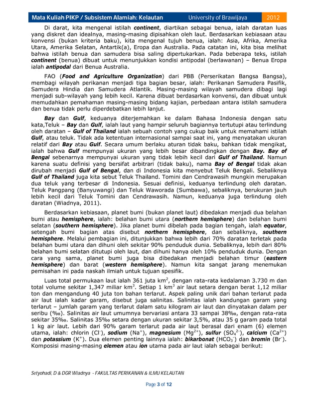 Pikp modul03-subsistem kelautan marines- | PDF