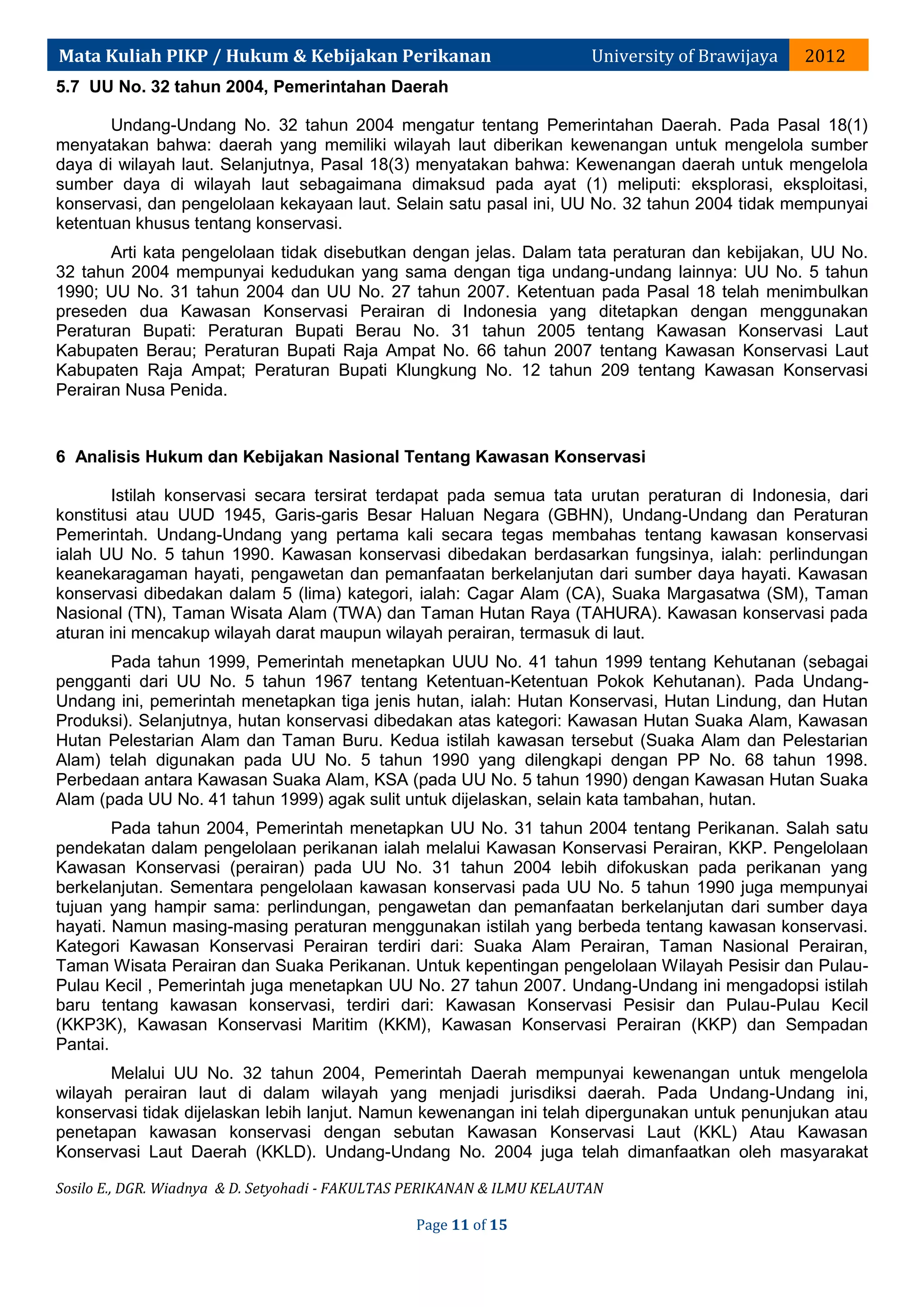 Pikp module10-hukum & kebij | PDF