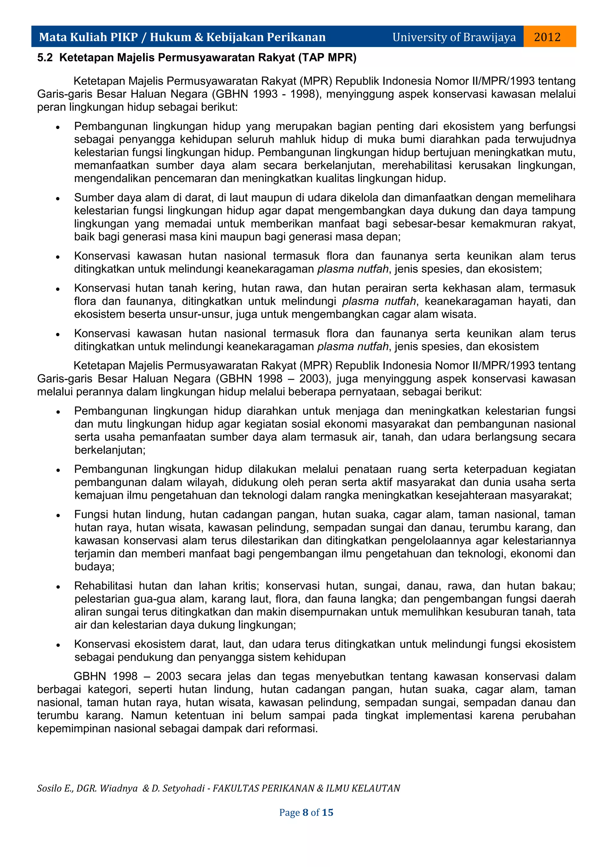 Pikp module10-hukum & kebij | PDF