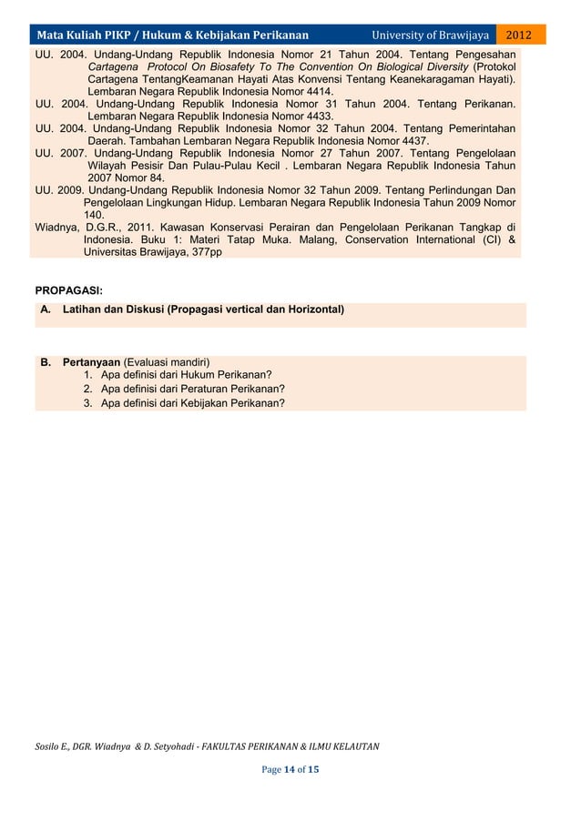 Pikp module10-hukum & kebij | PDF