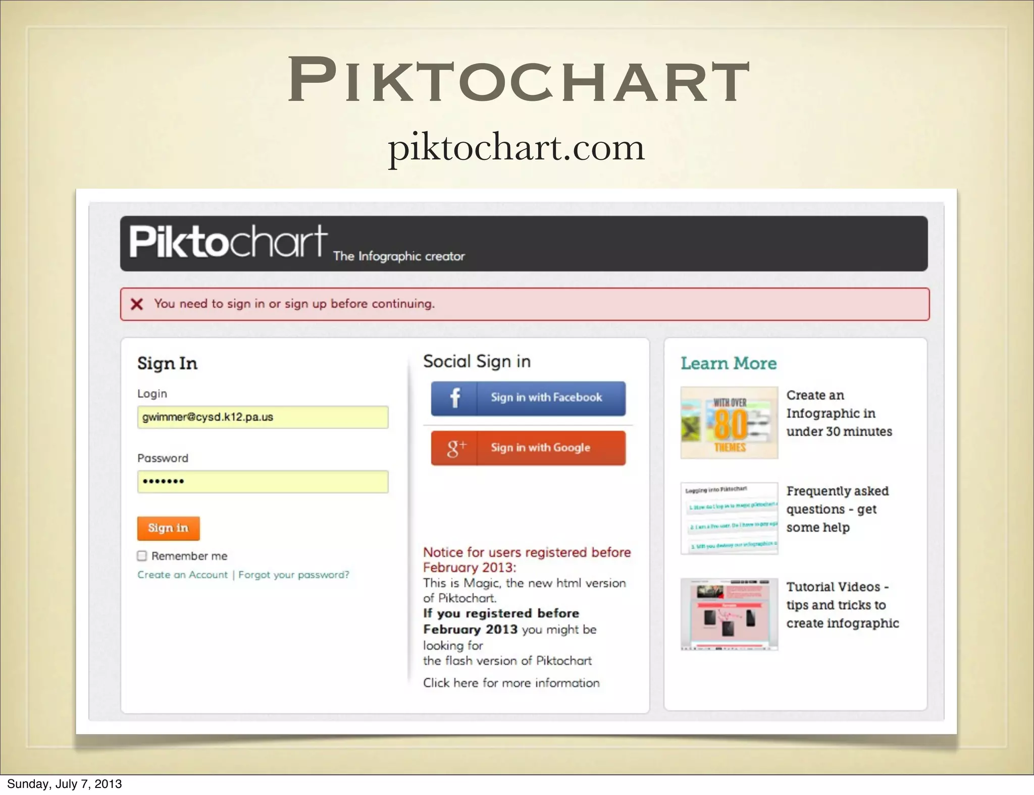 Piktochart tech.it.u | PDF