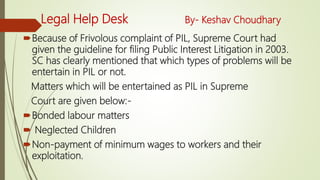 Public Interest Litigation | PPT