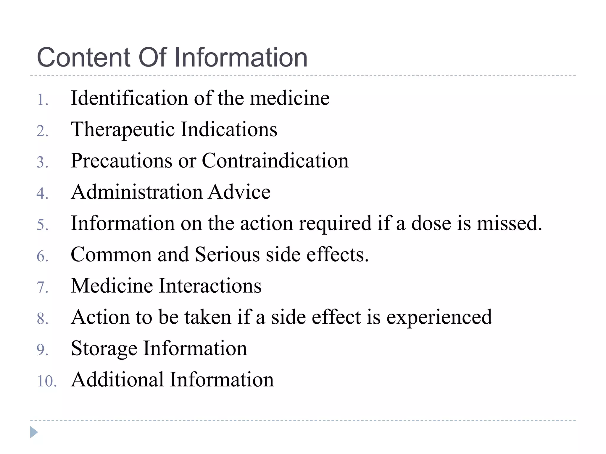 Patient information leaflets,about disease or drugs,second pharmD ...