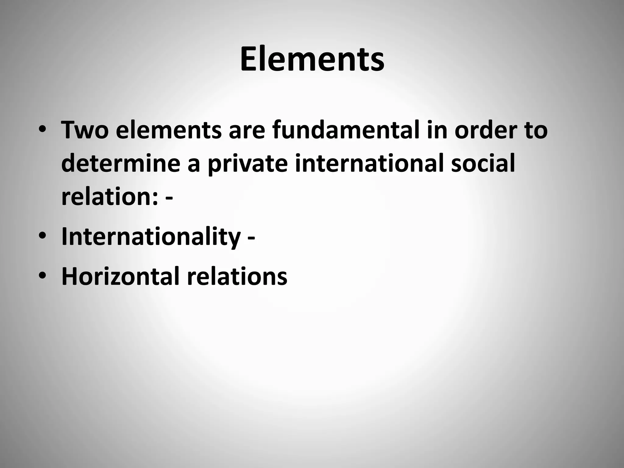 Private international Law | PPTX