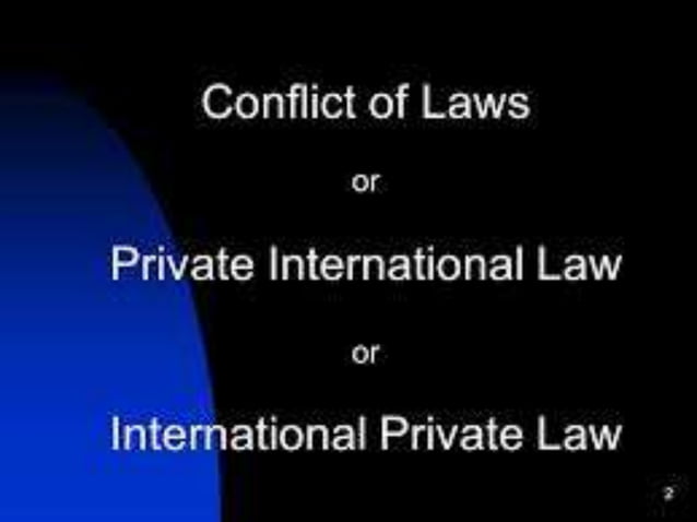 Private international Law | PPT
