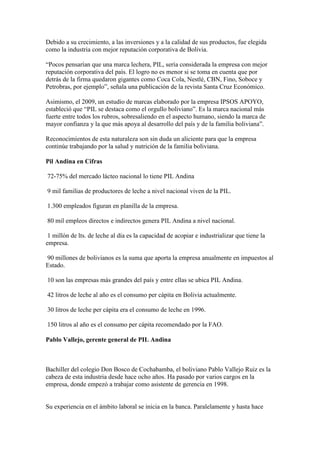 Pil andina promoción | DOCX