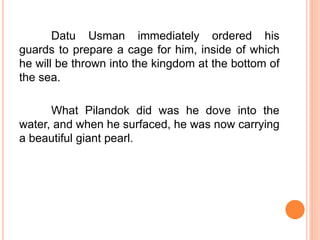 Pilandok report | PPTX