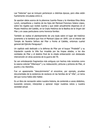 Pilar en la ruta de la historia | PDF