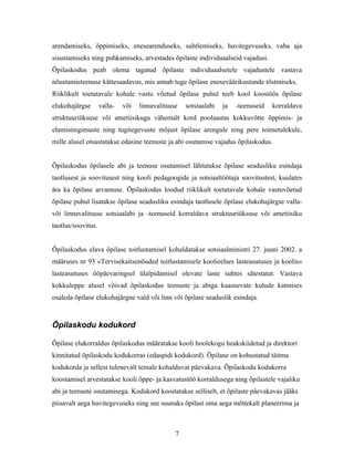 õPilaskodduse Suunamine | PDF