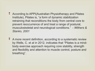 Pilates | PDF