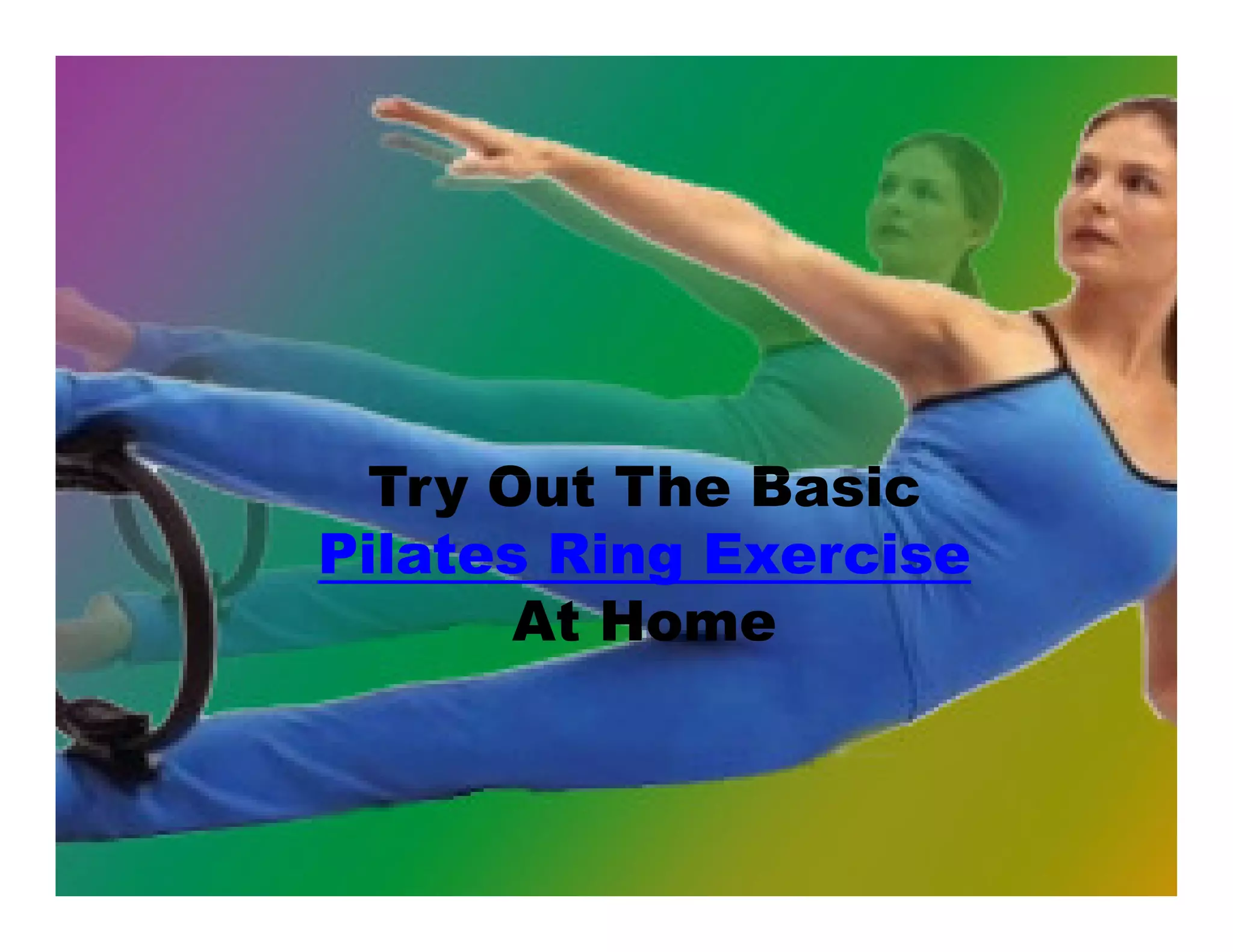 Pilates ring exercise | PDF