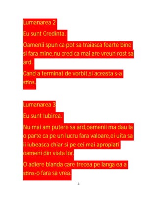 Pilda celor patru lumanari | PDF