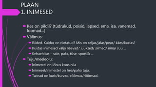 Pildi kirjeldamine.plaan | PPTX