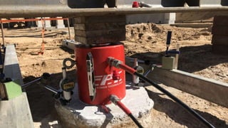 Photo Gallery: Using Motionics’ Wireless Pile Load Test Kit for ...