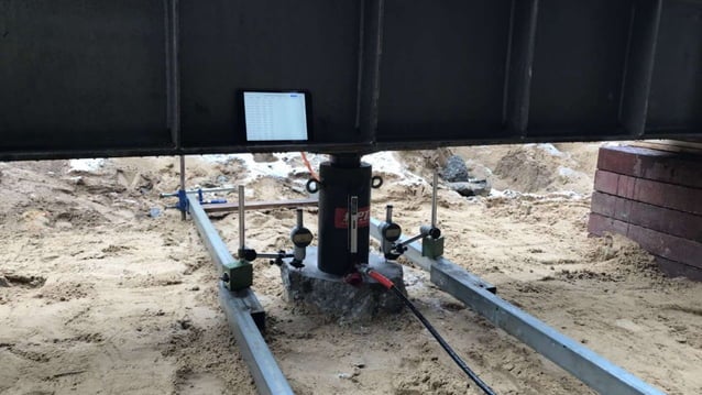 Photo Gallery: Using Motionics’ Wireless Pile Load Test Kit for ...