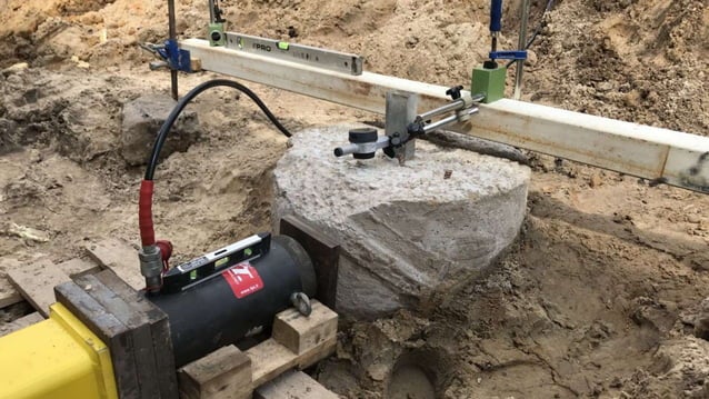 Photo Gallery: Using Motionics’ Wireless Pile Load Test Kit for ...