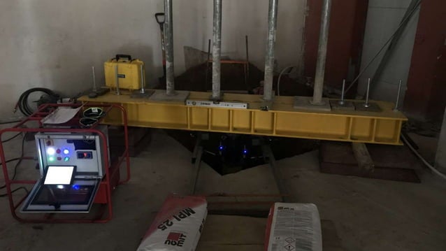 Photo Gallery: Using Motionics’ Wireless Pile Load Test Kit for ...