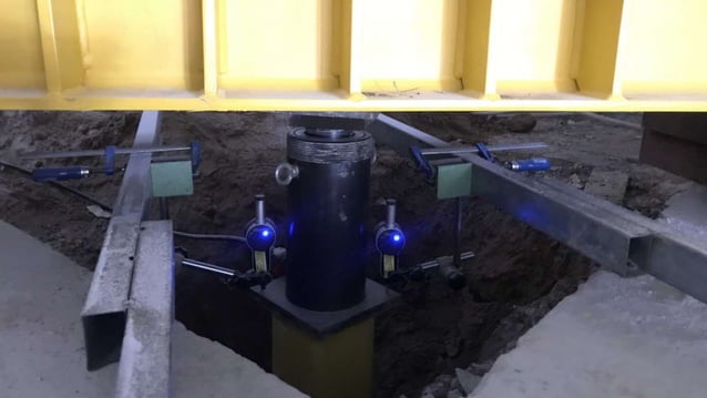 Photo Gallery: Using Motionics’ Wireless Pile Load Test Kit for ...