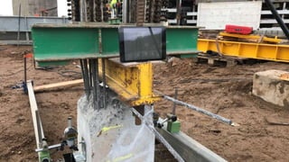 Photo Gallery: Using Motionics’ Wireless Pile Load Test Kit for ...