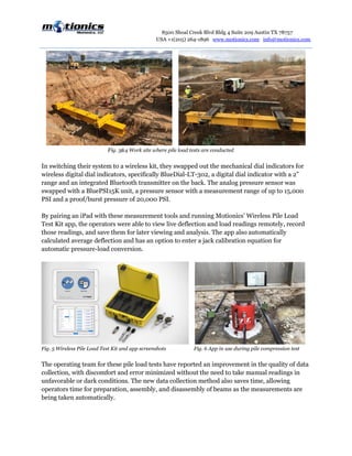 Case Study: Using Motionics’ Wireless Pile Load Test Kit for Conducting ...