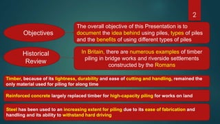 Pile Foundation presentation | PPTX