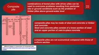 Pile Foundation presentation | PPTX