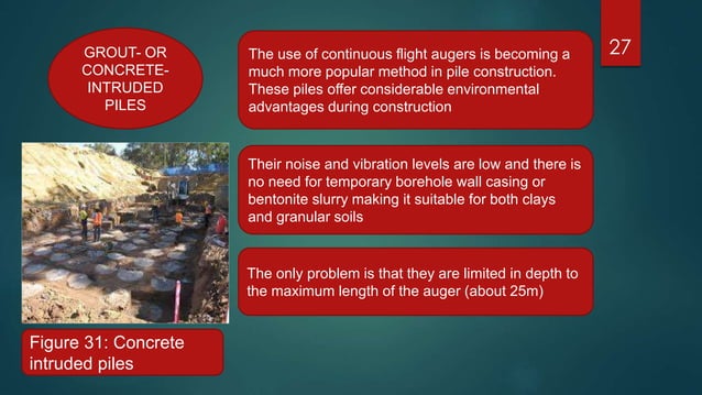 Pile Foundation presentation | PPTX