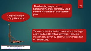 Pile Foundation presentation | PPTX