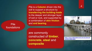 Pile Foundation presentation | PPTX