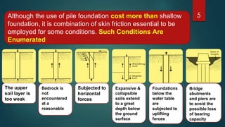 Pile Foundation presentation | PPTX