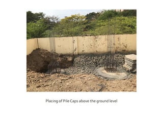 Pile Foundation and beams site report | PDF