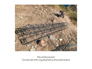 Pile Foundation and beams site report | PPT