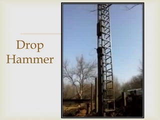 Pile and pile driving equipments | PPTX
