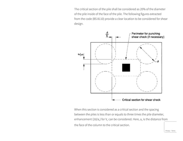 Pile cap design structural guide | PDF | Civil Engineering Industry ...