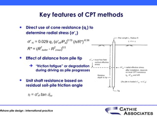 Offshore pile design according to international practice | PPT